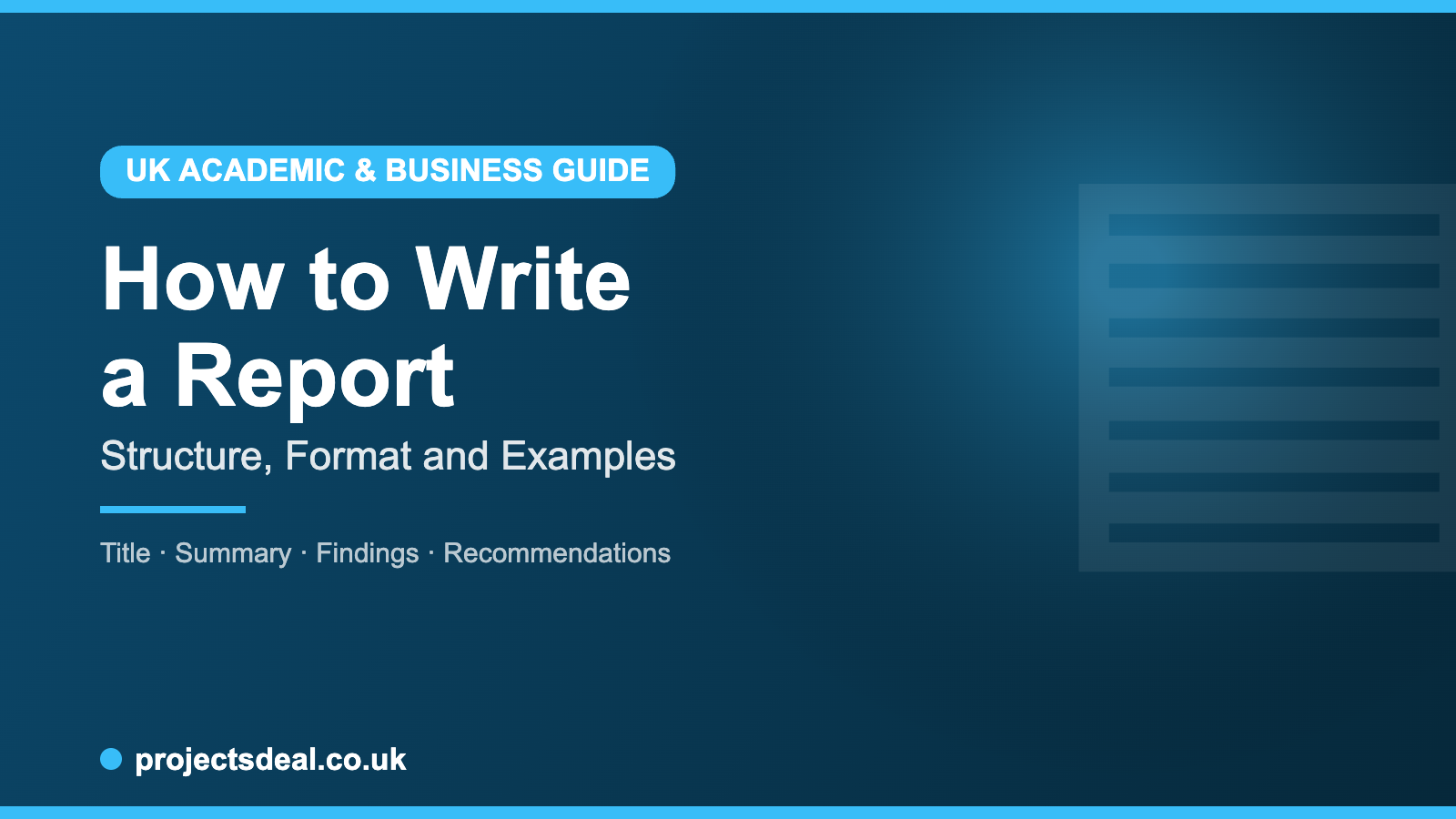 How to Write a Report: The Complete & Easy UK Guide (2026)