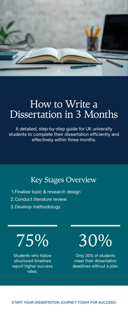 How to Write a Dissertation in 3 Months: Proven UK Plan